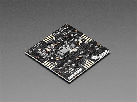 adafruit neotrellis rgb driver pcb for 4x4 keypad