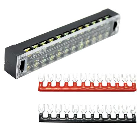 Dual Row 12positions Screw Barrier Terminal Blocks Grandado