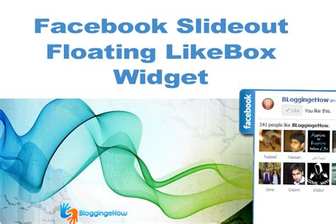 Facebook Slideout Floating LikeBox Widget For Blogger
