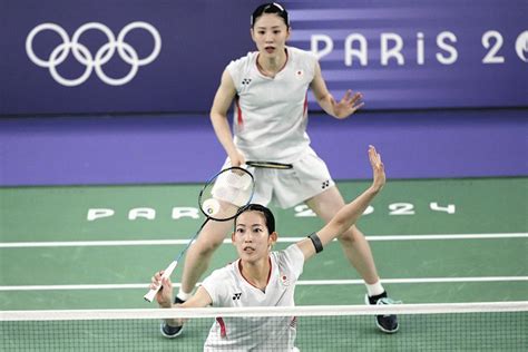 バドミントン女子シダマツ準決勝で敗れる 3日に3位決定戦 化粧も話題に所属再春館製薬所で納得パリオリンピック中日スポーツ