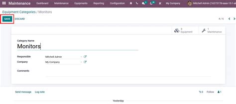 Equipment Management With The Odoo 15 Maintenance Module