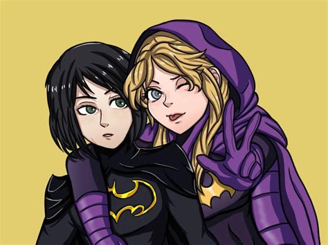 [fan Art] Cassandra Cain And Stephanie Brown By Me R Stephaniebrown
