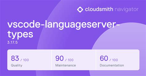 Vscode Languageserver Types 3 17 5 Npm Package Quality Cloudsmith