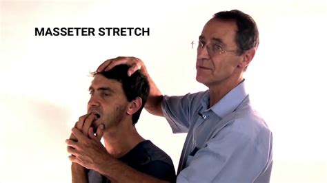 How To Stretch The Masseter Muscle Trigger Point Therapy Youtube