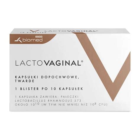 Lactovaginal 10 kapsułek dopochwowych ulotka cena i opinie Apteka