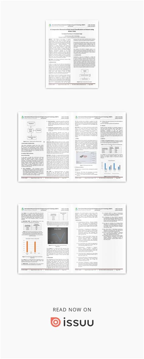 Irjet A Comparative Research Of Rule Based Classification On Dataset