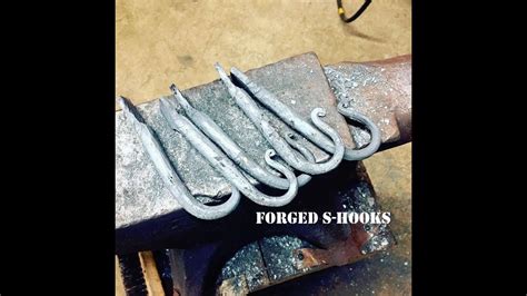 Blacksmithing : Hooks! - YouTube