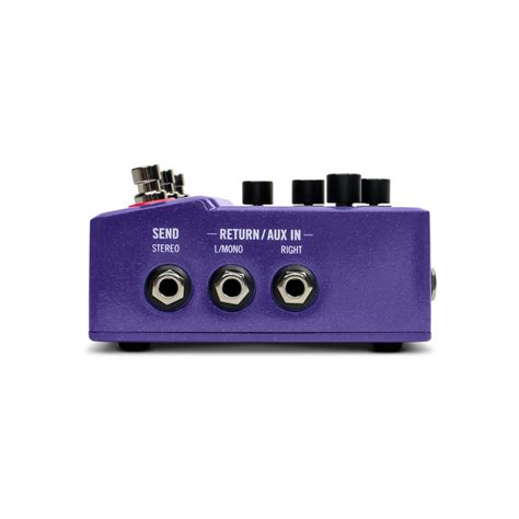 Line Helix HX Stomp Multi Effects Pedal Limited Edition Purple At Gear Music