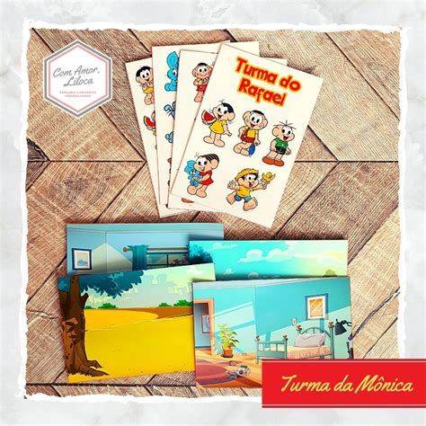 Turma Da Mônica Conjunto De Adesivos Elo7 Produtos Especiais