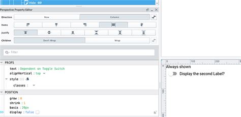 Overlapping Components In A Flex View In Perspective Ignition