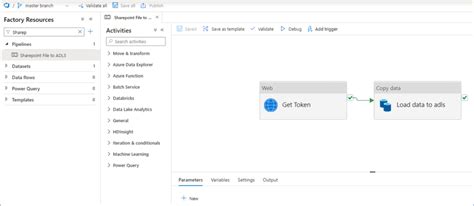Azure Data Factory Copy Files From Sharepoint To Azure Data Lake Storage Peek Data Consultancy