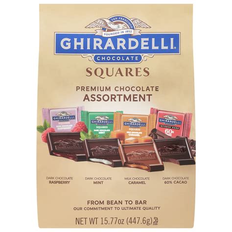 Ghirardelli Chocolate Squares Flavors