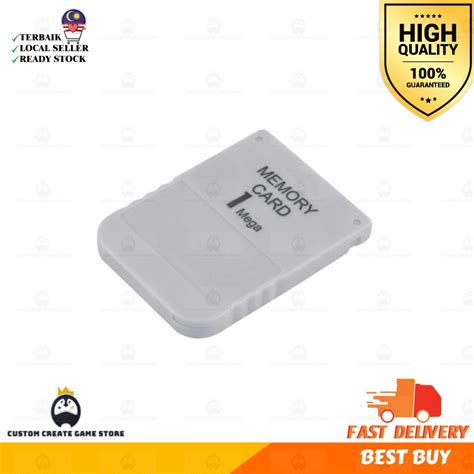 PS Memory Card Mega Memory Card For Playstation One PS PSX Game Useful Ready Stock