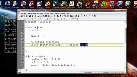 Raytracer From Scratch In C Part 59 Modeling Spheres And Planes