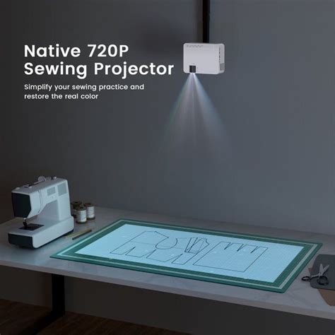 VANKYO Leisure D30t Portable Wifi Projector For Movie And Sewing