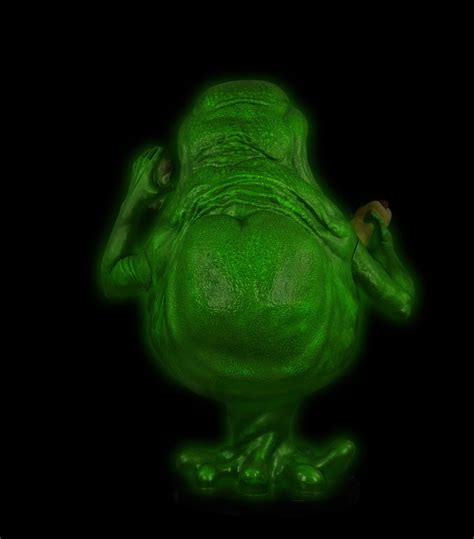 Ghostbusters Life Size Slimer Glow In The Dark Statue Section9