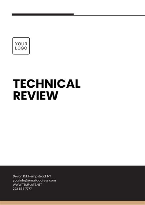 Free Technical Requirements Document Template To Edit Online