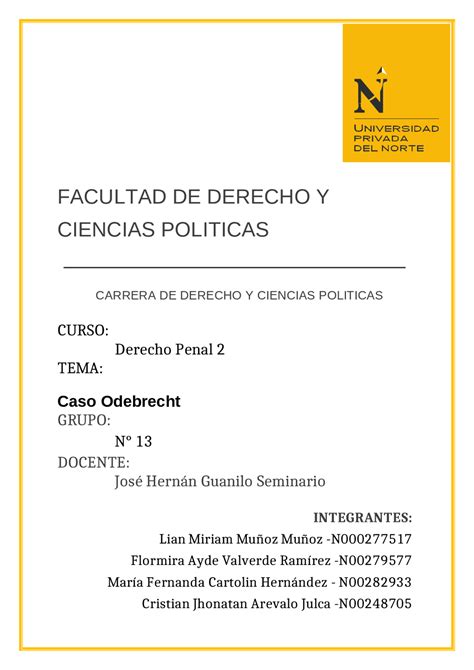 Resumen De Derecho Penal Resúmenes De Derecho Docsity
