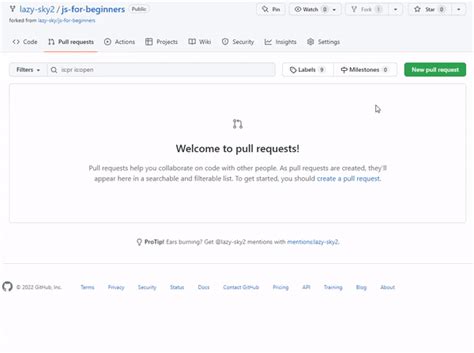 GitHub Lazy Sky Js For Beginners
