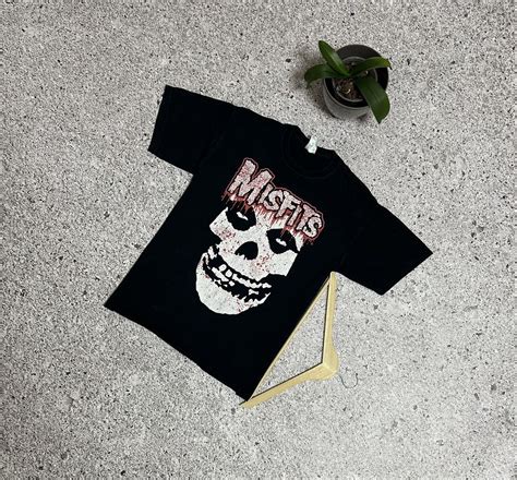 Band Tees × Misfits × Vintage Vintage 90s Misfits Big Skull Blood