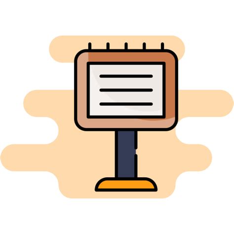 Billboard Generic Rounded Shapes Icon