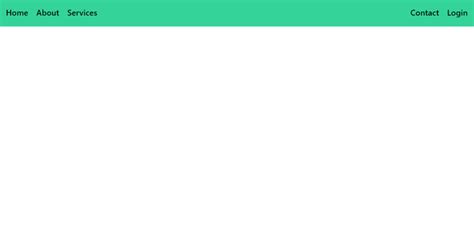 How To Make A Split Navigation Bar In Tailwind CSS GeeksforGeeks