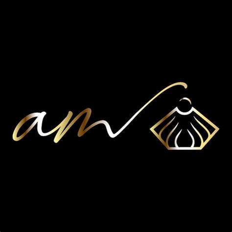 Premium Vector Am Monograms Logo Jewelry Logo Vector Template