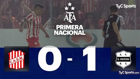 San Martín T Vs Riestra Por El Reducido De La Primera Nacional