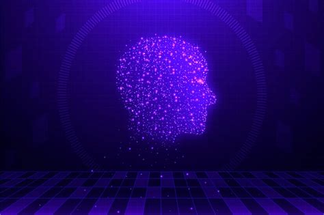 Free Vector Gradient Brain Background