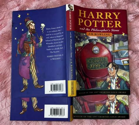 Harry Potter And The Philosophers Stone Hardback Dark Haired Wizard