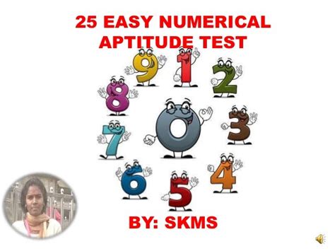 25 Easy Numerical Apptitude Test By Skms