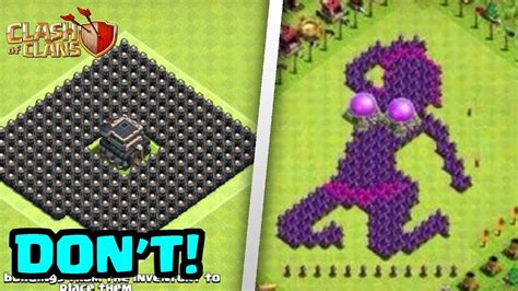 Top 6 Worst Base Design Mistakes In Clash Of Clans Youtube