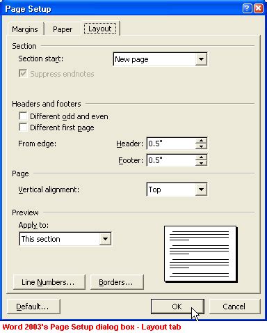 Office 2003 Basics Printing