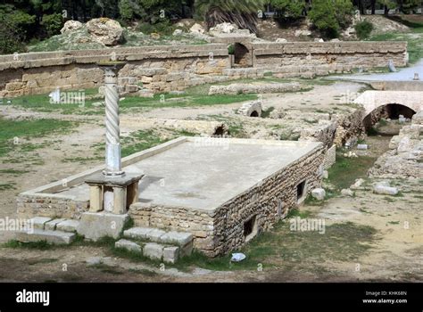 Od Roman Stadium In Carthage Tunisia Stock Photo Alamy