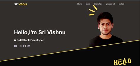 Sri Vsnu On Linkedin Linkedin Html Css Js Frontenddeveloper Github