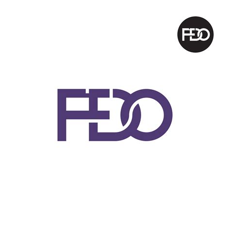 Letter FDO Monogram Logo Design 36097499 Vector Art At Vecteezy