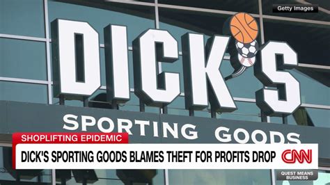 Dicks Sporting Goods Blames Theft For Profits Drop Cnn Business