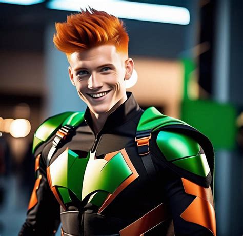 Orange Superhero 2 By Learubb On Deviantart