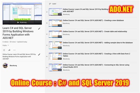 Online Course Learn C And SQL Server By Building Windows Forms Application Learn C
