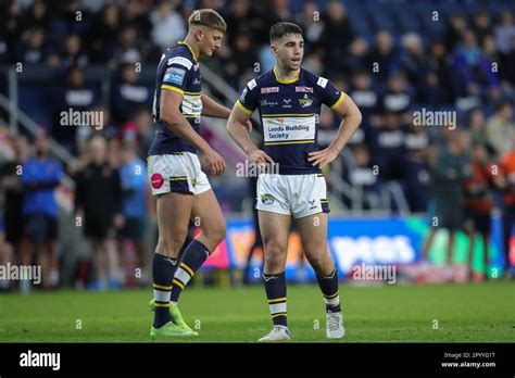 Jack Sinfield 29 Of Leeds Rhinos During The Betfred Super League Round