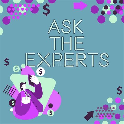 Text Caption Presenting Ask The Experts Business Overview Look For A Professional Advice