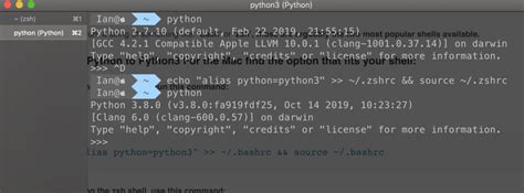 How To Make Python 3 The Default Python Shell Interpreter On Mac And