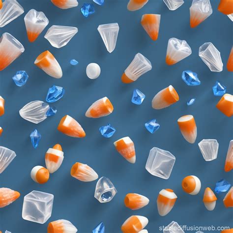 Blue Tech Sensor With Molecules Stable Diffusion Online