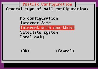 Install Postfix MTA And Configure Smarthost