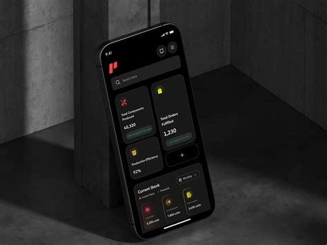 Cycle Manufacturing And Production Dashboard Ui Design Behance