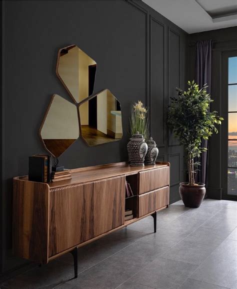 Jvmoebel Sideboard Brauner Luxus Sideboard Moderne Kommode