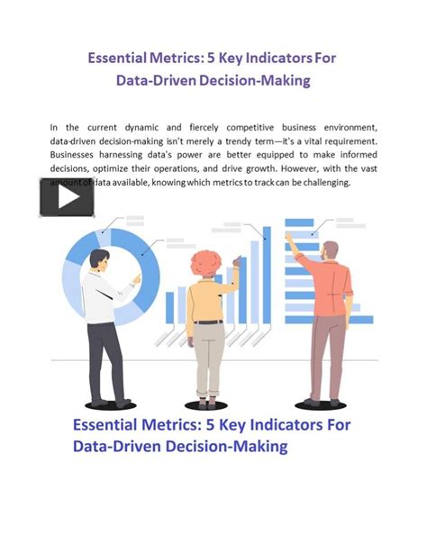 PPT – Essential Metrics: 5 Key Indicators For Data-Driven Decision-Making PowerPoint ...