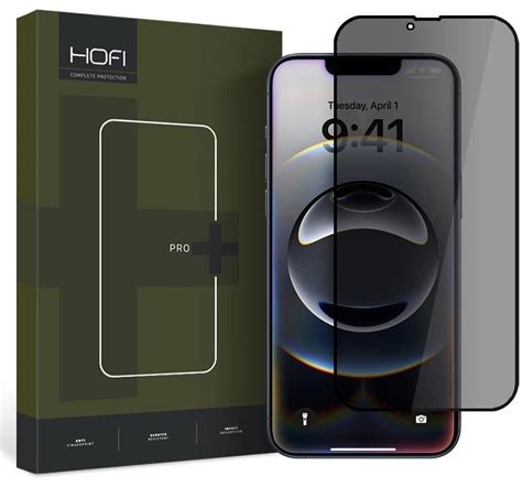 HOFI Anti Spy Glass Pro do Apple iPhone Pro e Privacy Szkło prywatyzujące niskie