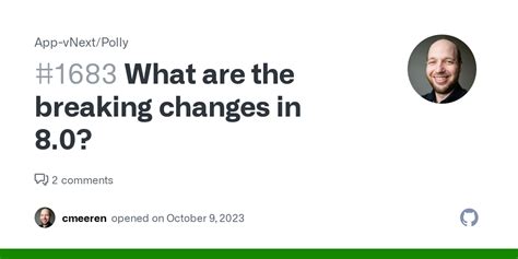 What Are The Breaking Changes In 8 0 Issue 1683 App VNext Polly