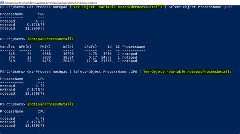 When To Use Tee Object Cmdlet In Powershell Dotnet Helpers